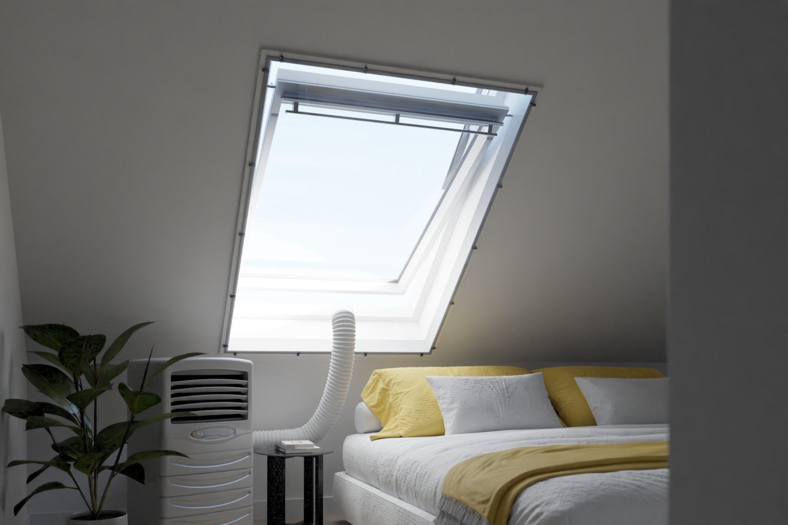 Calfeutrage pour climatiseur Velux | Plaqueplastique.fr