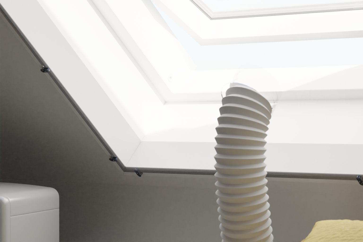 Calfeutrage pour climatiseur Velux | Plaqueplastique.fr