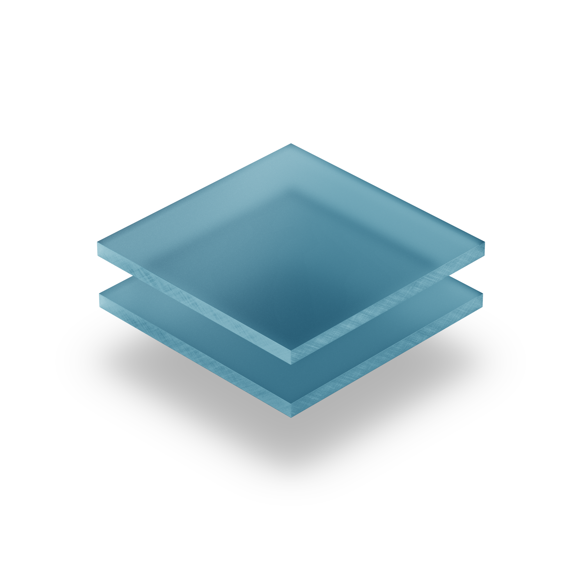Plexiglass dépoli bleu clair 3 mm - Sur mesure & Livraison rapide